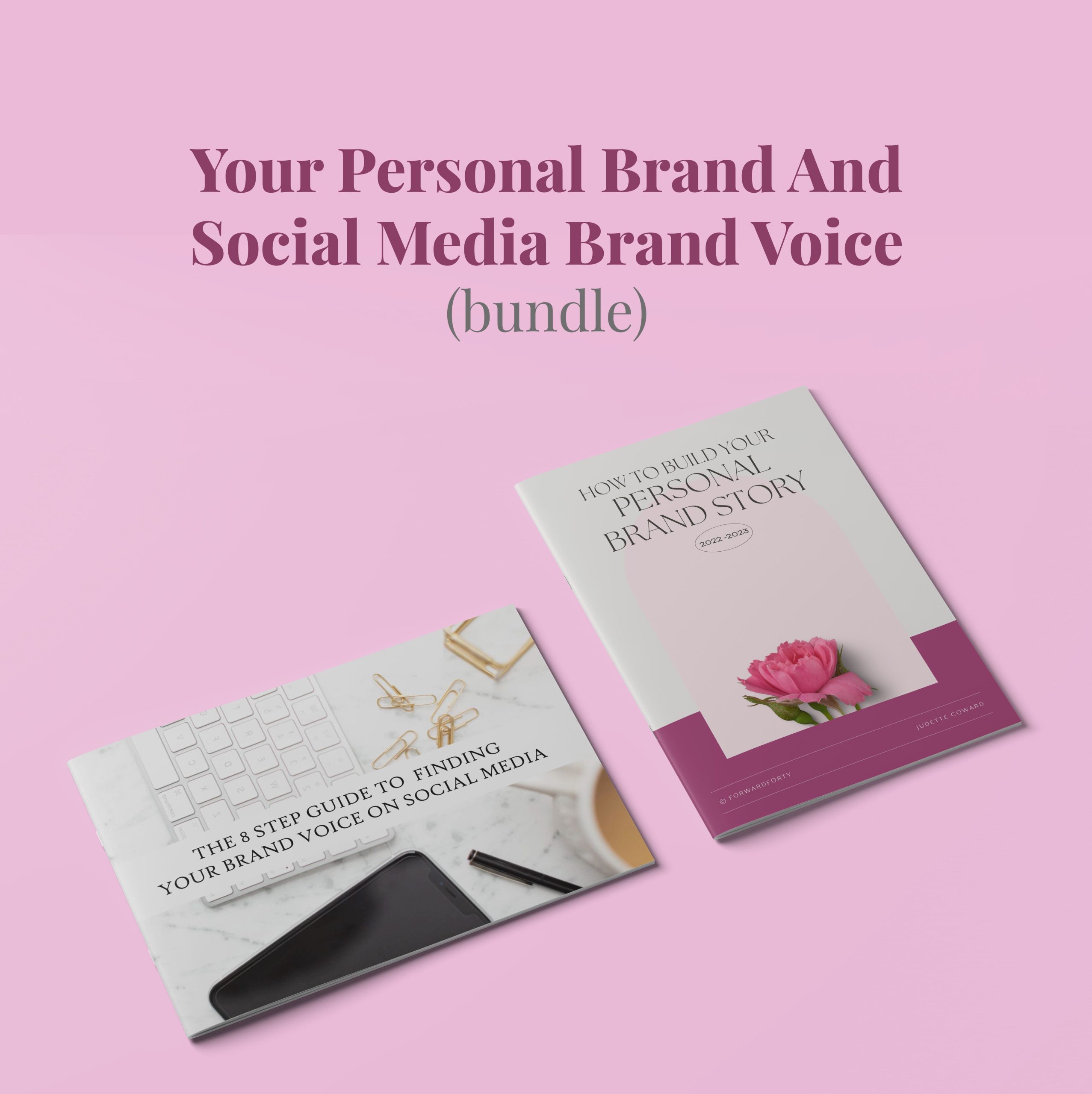 The Personal and Social Media Brand Bundle - Judette Coward | Digital ...