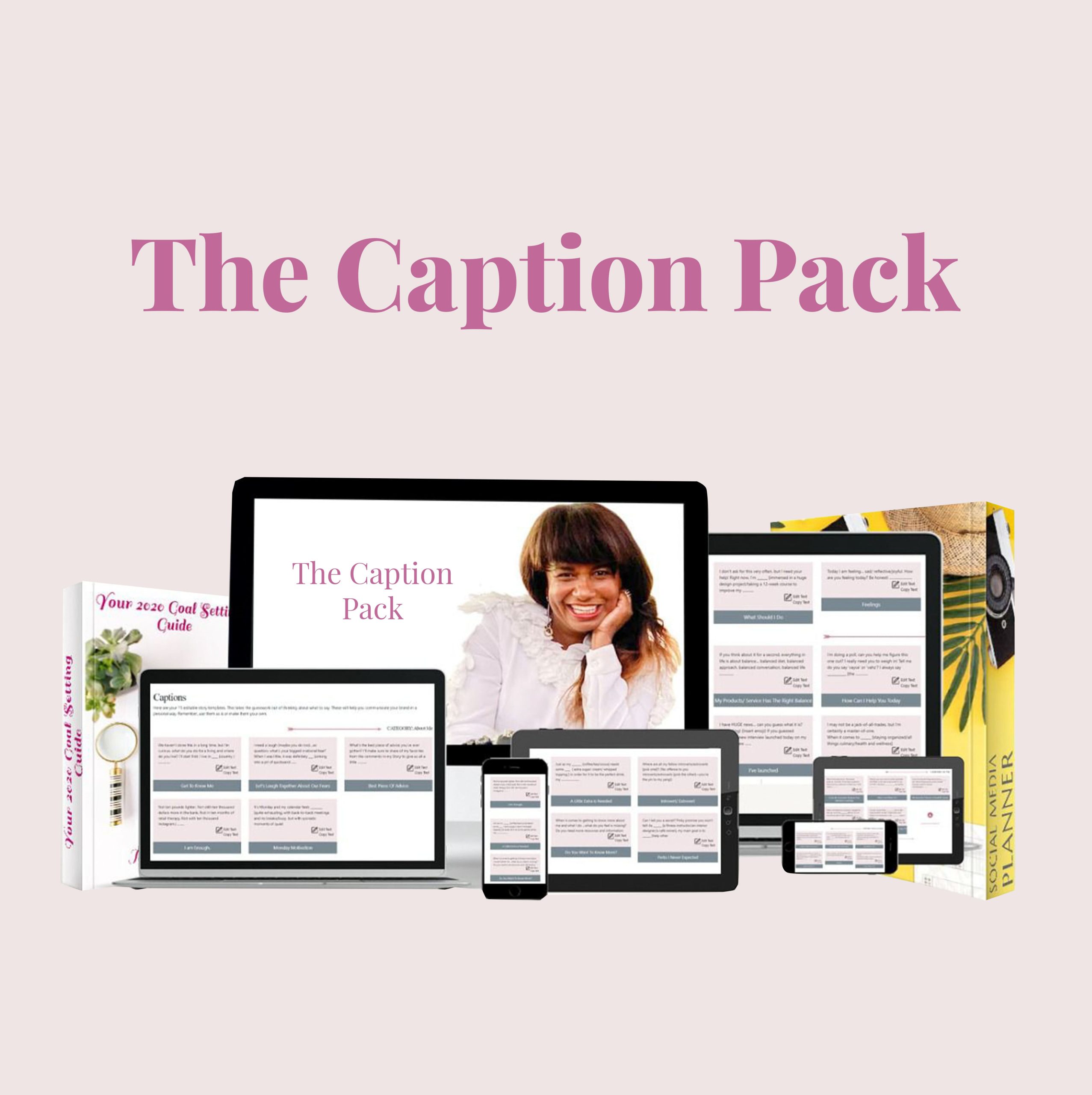 The Caption Pack - Judette Coward | Digital Entrepreneur and Content ...